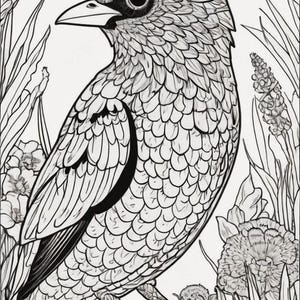 Animal Kingdom: 40+ Enchanting Coloring Pages for All Ages - Including ...