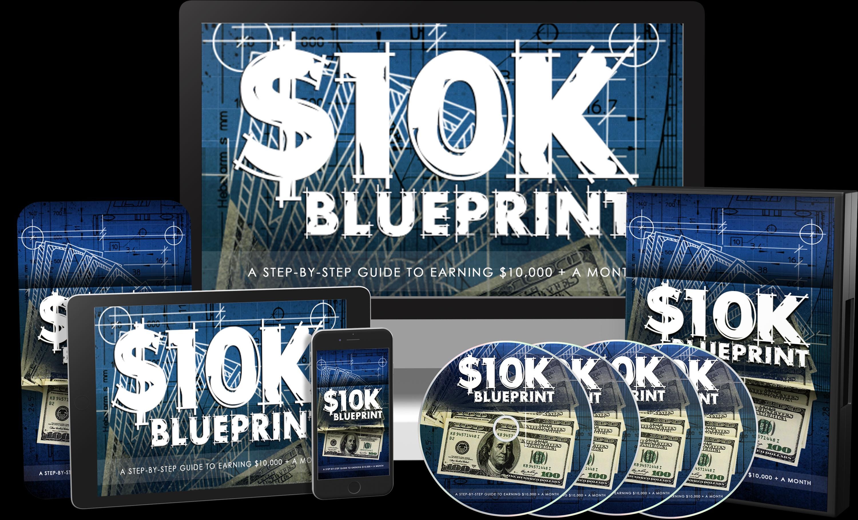 10K Blueprint: Step-by-step Guide to Earning 10K+ per Month - Resellable Course Package - Etsy