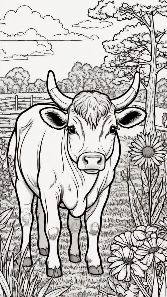 Animal Kingdom: 40+ Enchanting Coloring Pages for All Ages - Including ...