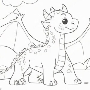 Dragons' Dreamworld Coloring Book - 90+ Pages With Reseller Rights - Etsy