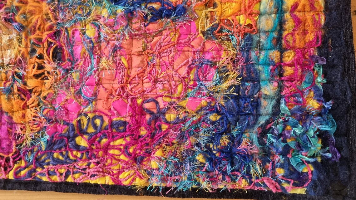 One of a Kind Textile Wall Hanging Handle by New Zealand Artist - Etsy