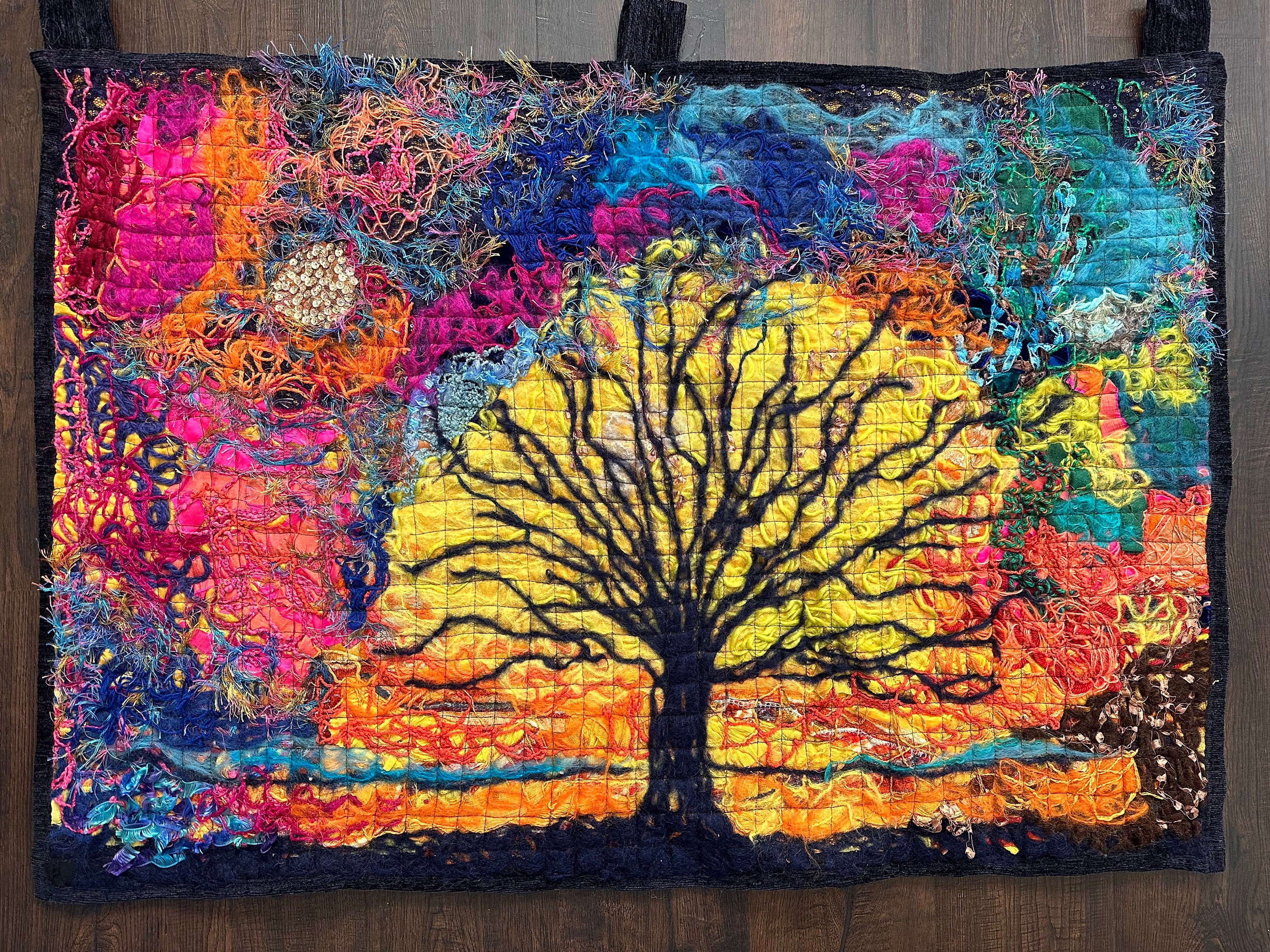 One of a Kind Textile Wall Hanging Handle by New Zealand Artist - Etsy