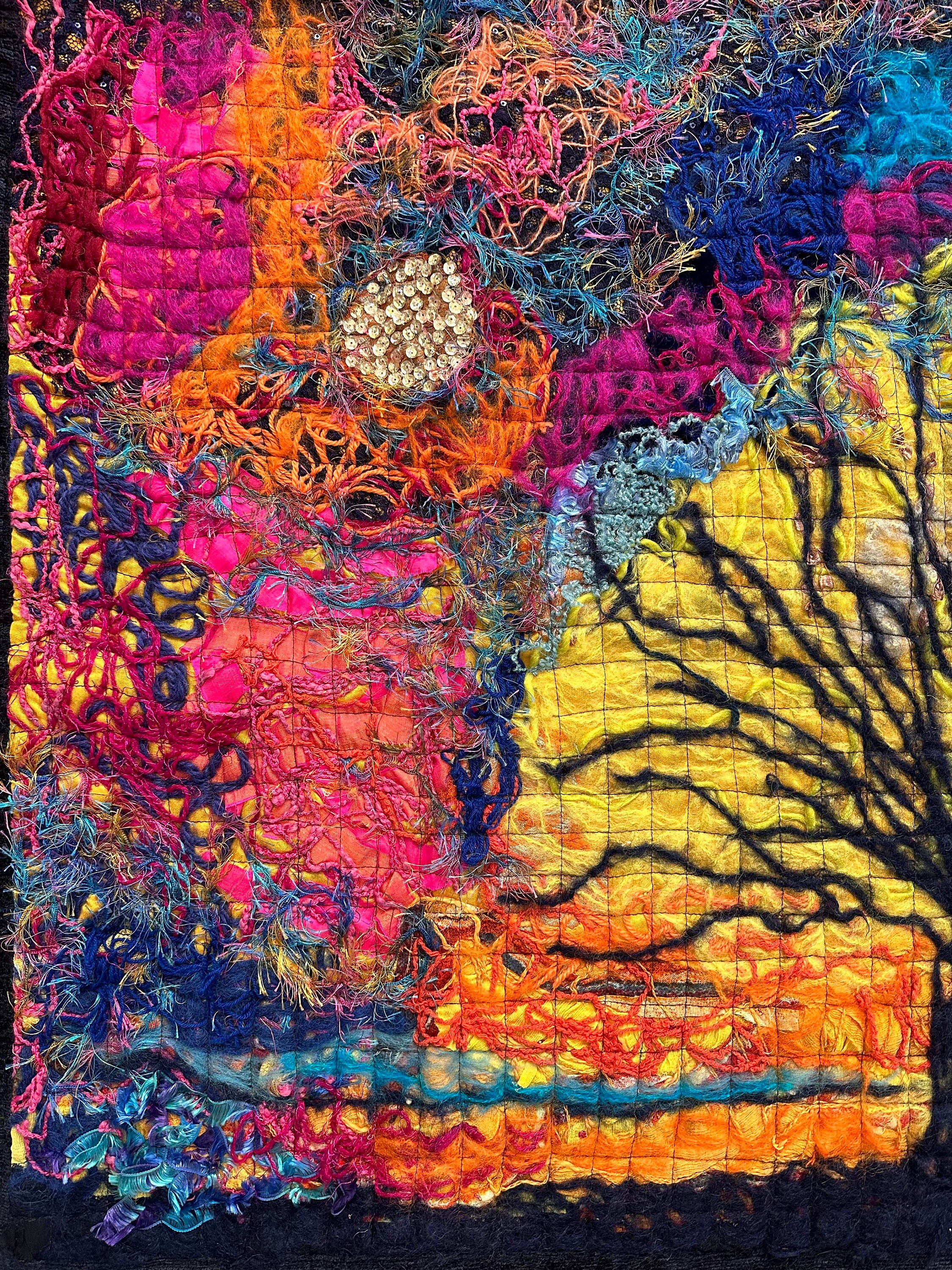 One of a Kind Textile Wall Hanging Handle by New Zealand Artist - Etsy