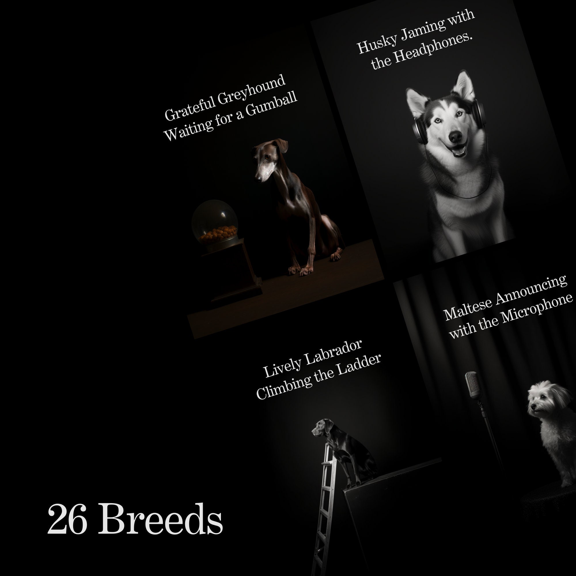 Creative Kids Photo Book, 26 Dog Breeds, 100+ Rhyming Vocabulary, Age 2 ...