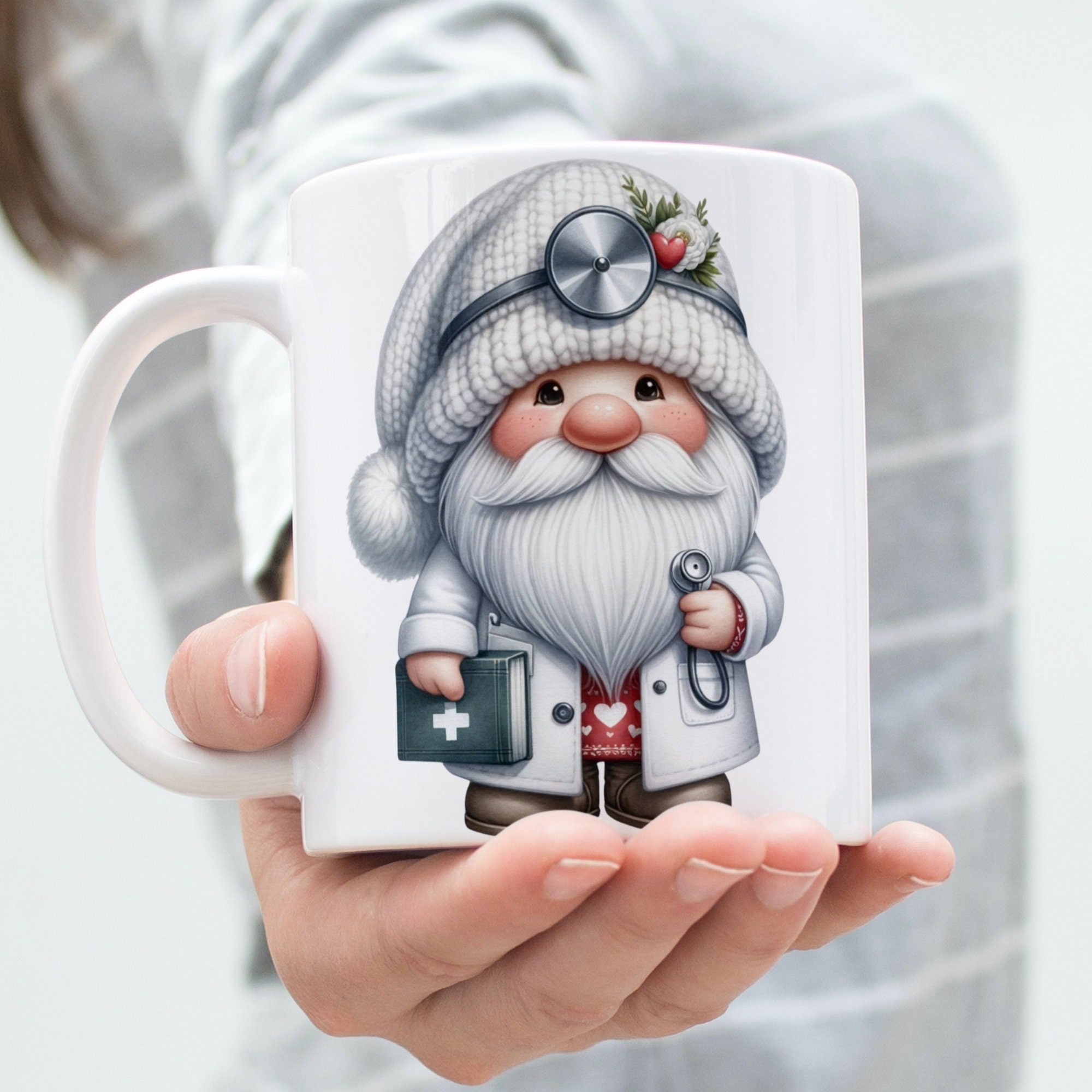 19 PNG Gnome Doctor Watercolor Medical Clipart, Gnomes Clipart, Doctor ...