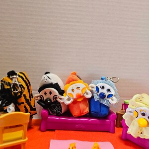 Orange Cloop Clown Clip - Etsy