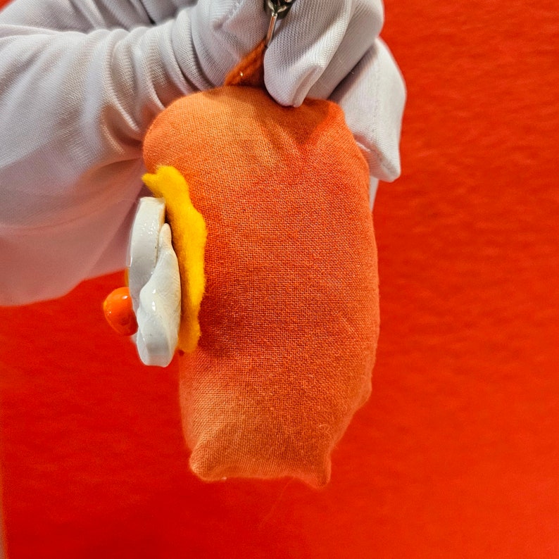 Orange Cloop Clown Clip - Etsy