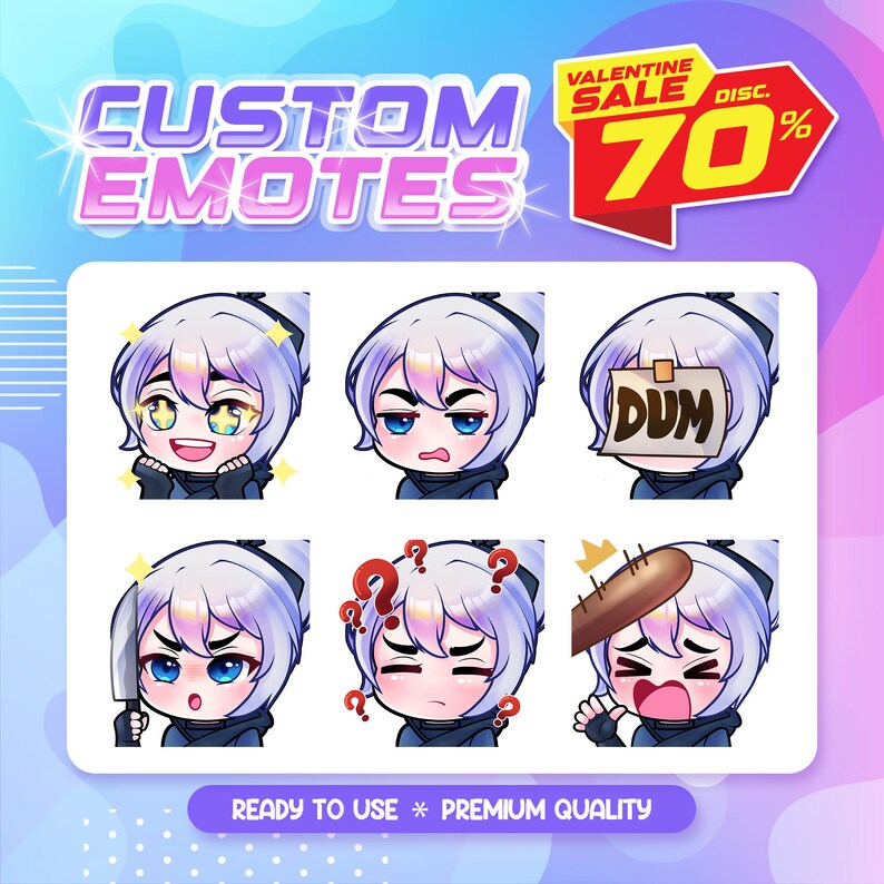 CUSTOM TWITCH EMOTES, Emotes, Emote, Custom Emotes, Custom Emote ...