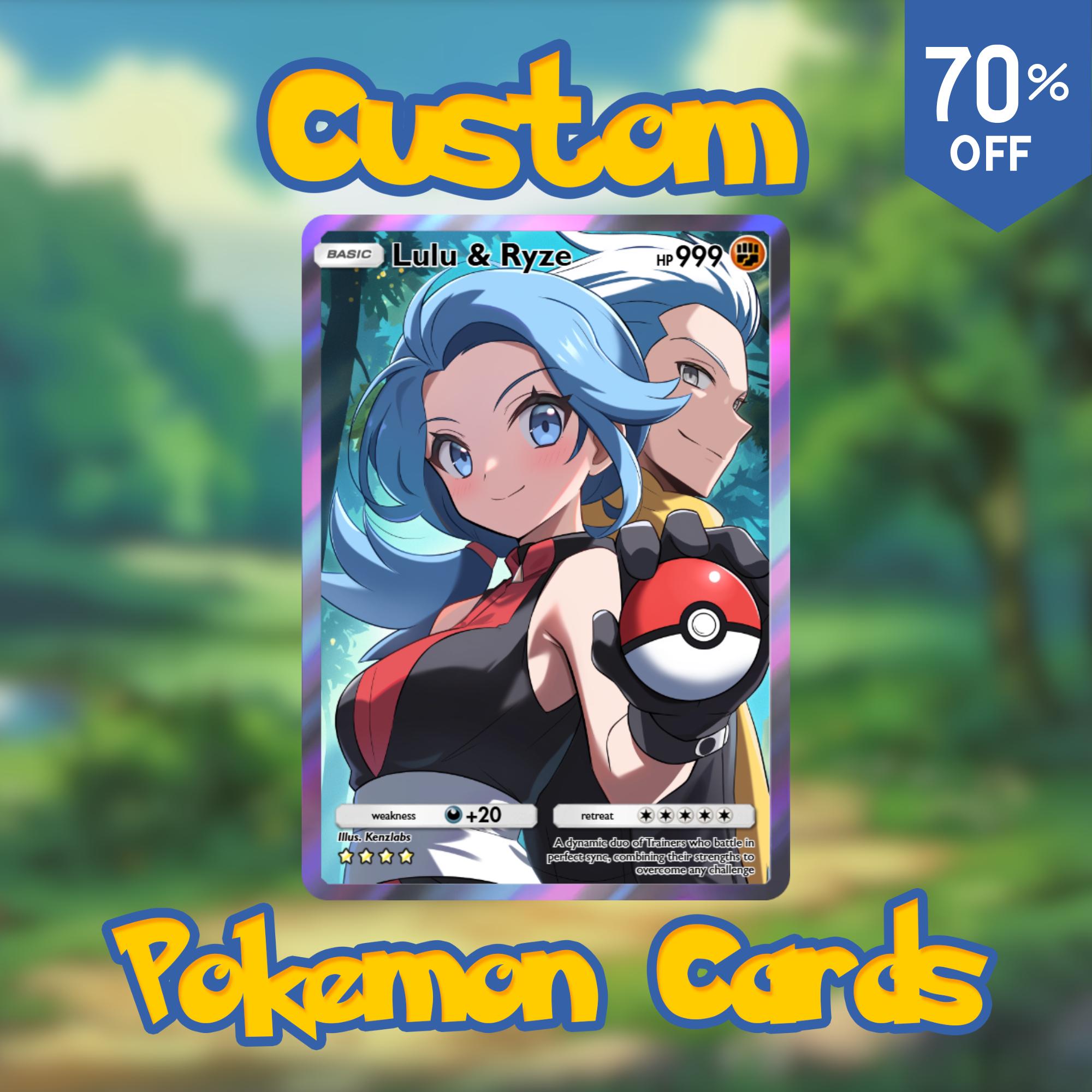 Custom Pokemon Trainer Card, Custom Pokemon, Pokemon Card, Pokemon ...