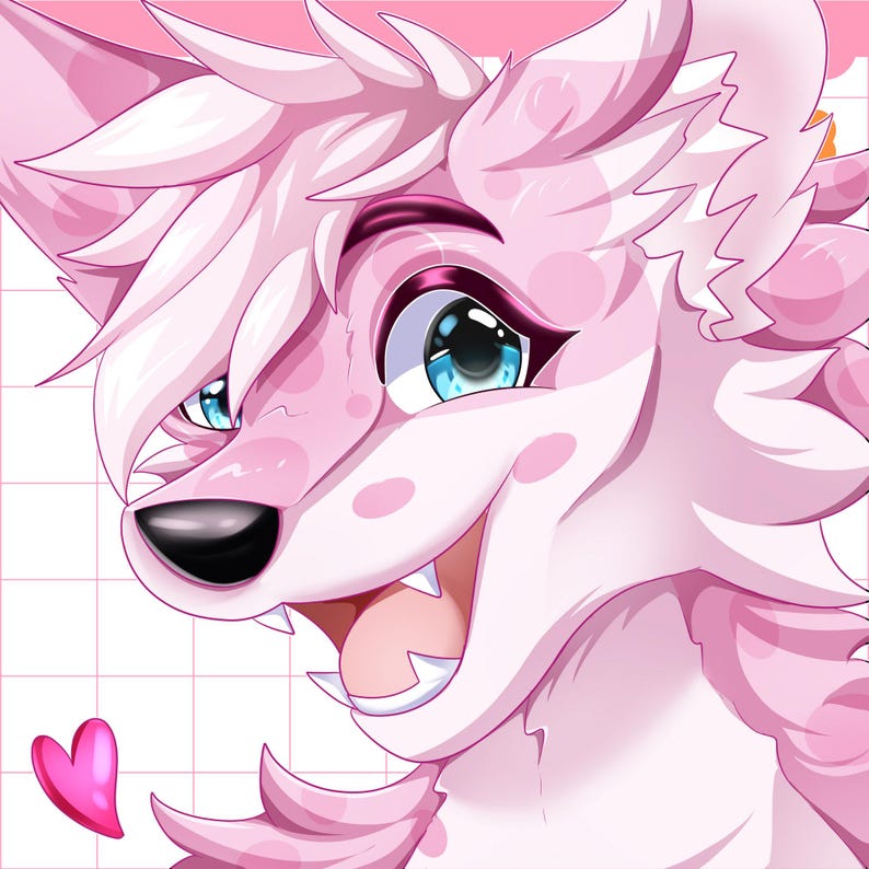 Custom Anime Furry Profile Picture, Fursona Art Commission - Etsy