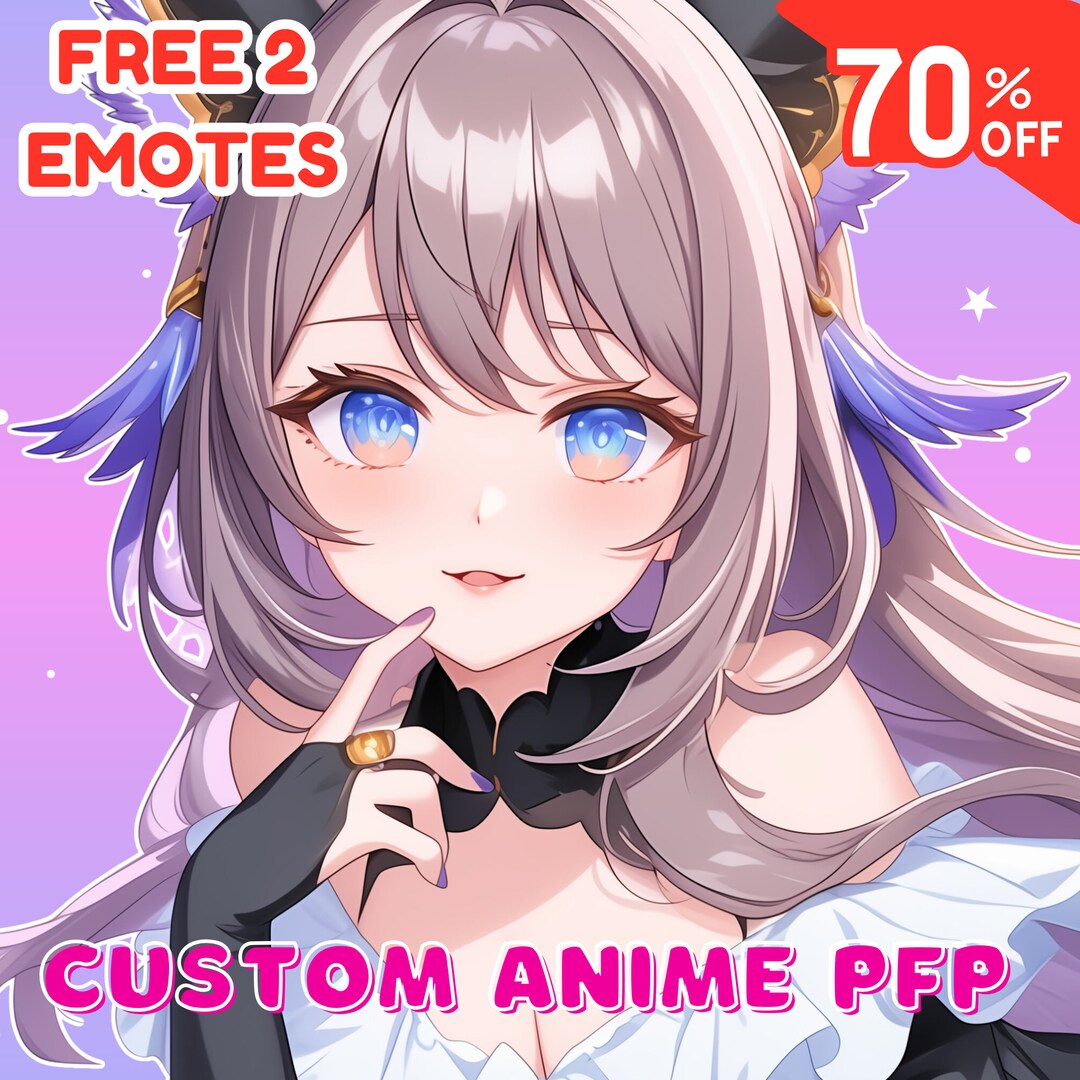 Custom PFP, PFP Commission, Anime, PFP for Twitch, Anime Pfp, Vtuber ...