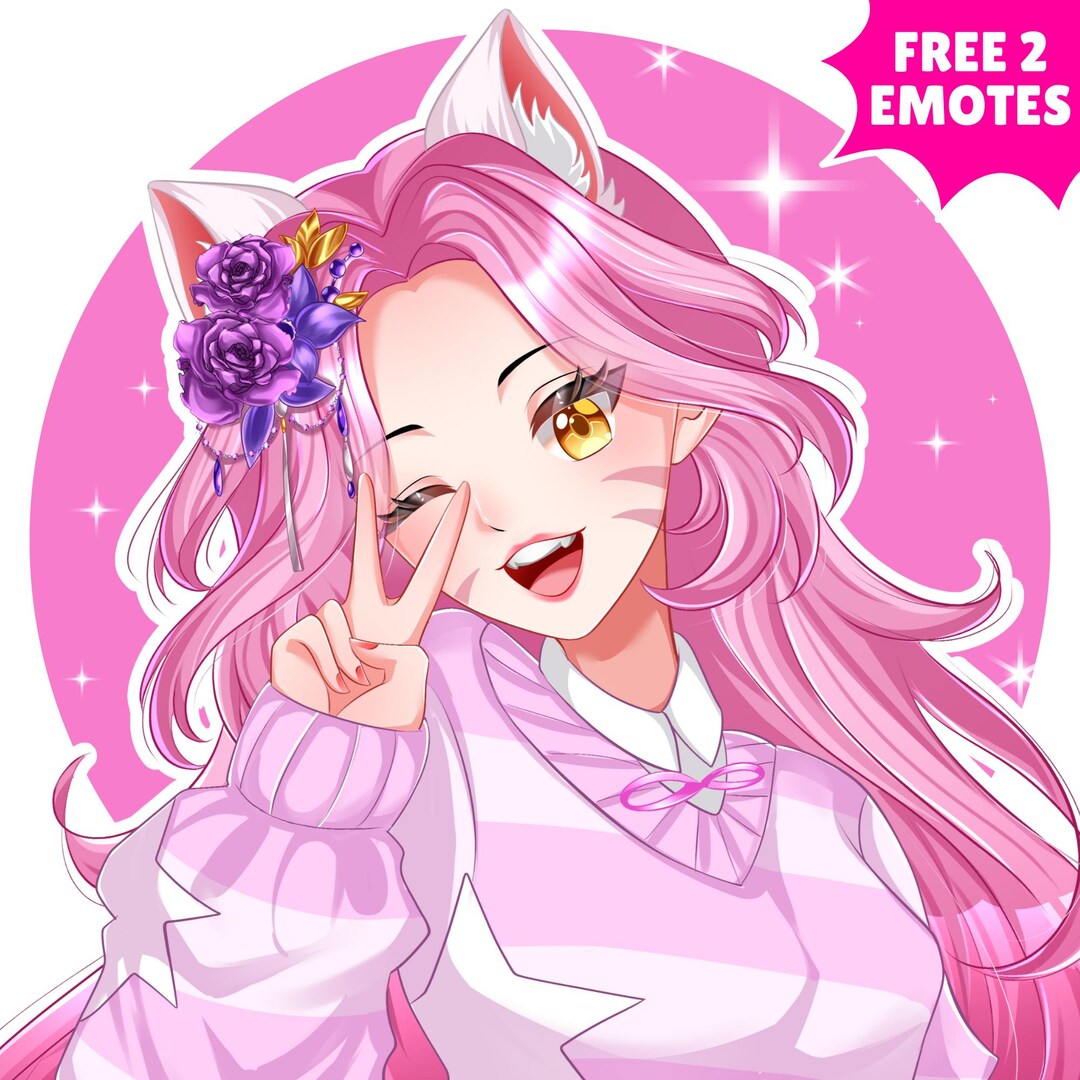 Custom Anime PFP Commission : Profile Picture for Vtuber, OC, Roblox ...
