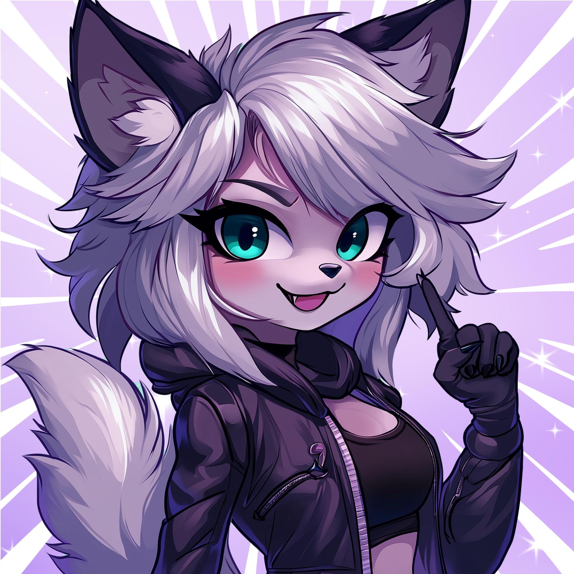 Custom Drawing Anime Character Furry Commission, Furry Avatar, Fursona ...