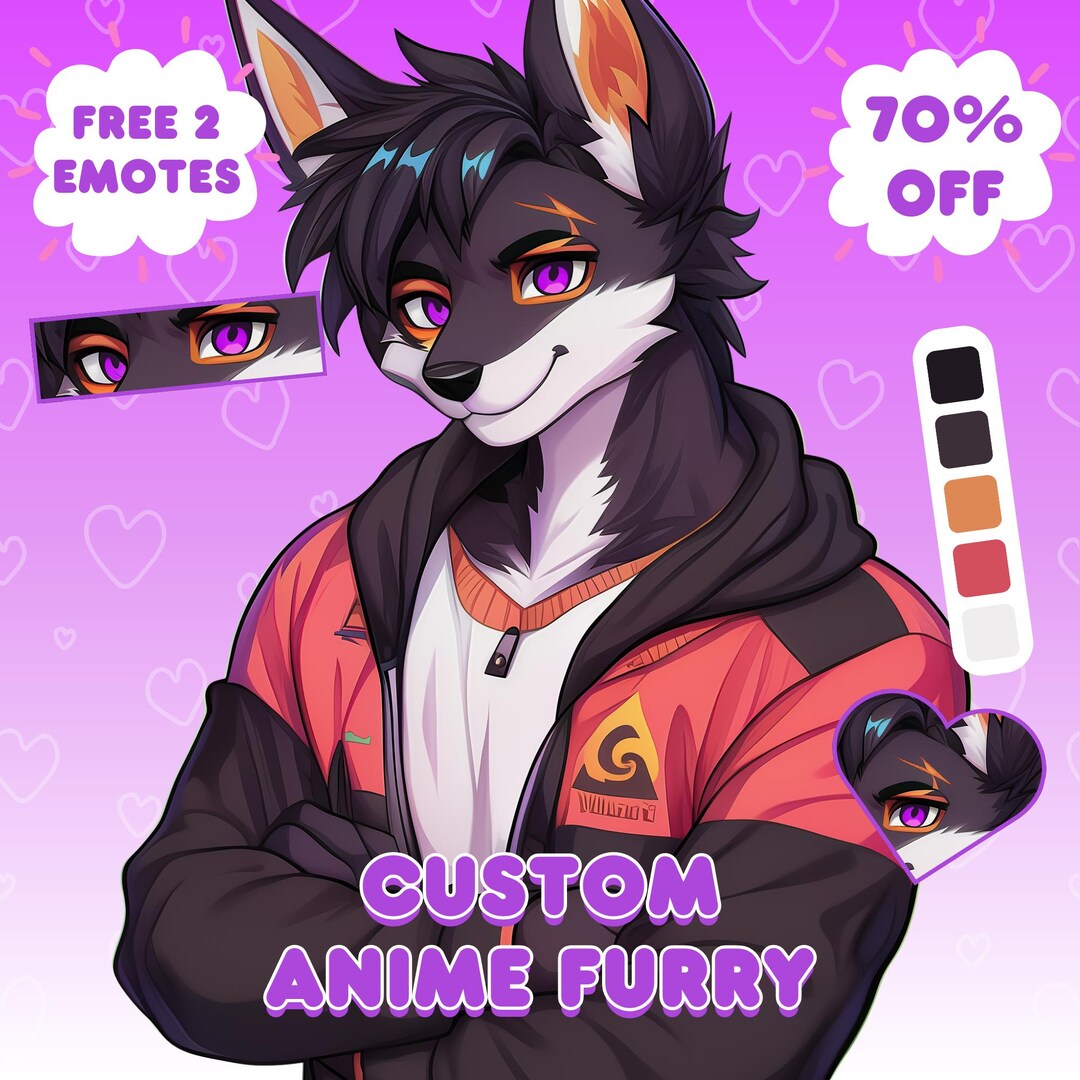 Custom Furry Character, Furry, Furry Art Commission, Furry Design ...