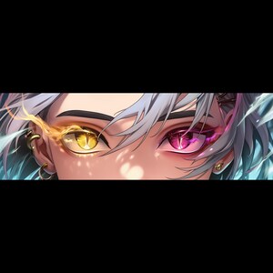 Custom Twitch Banner, Eye Banner, Twitch Eye Banner, Banner Design ...