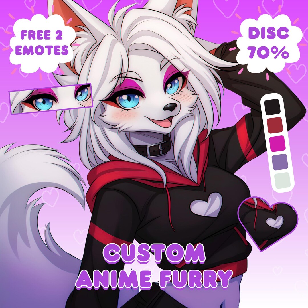 Custom Furry Art | Furry, Anthro Character Drawing, Fursona Art, Anime ...