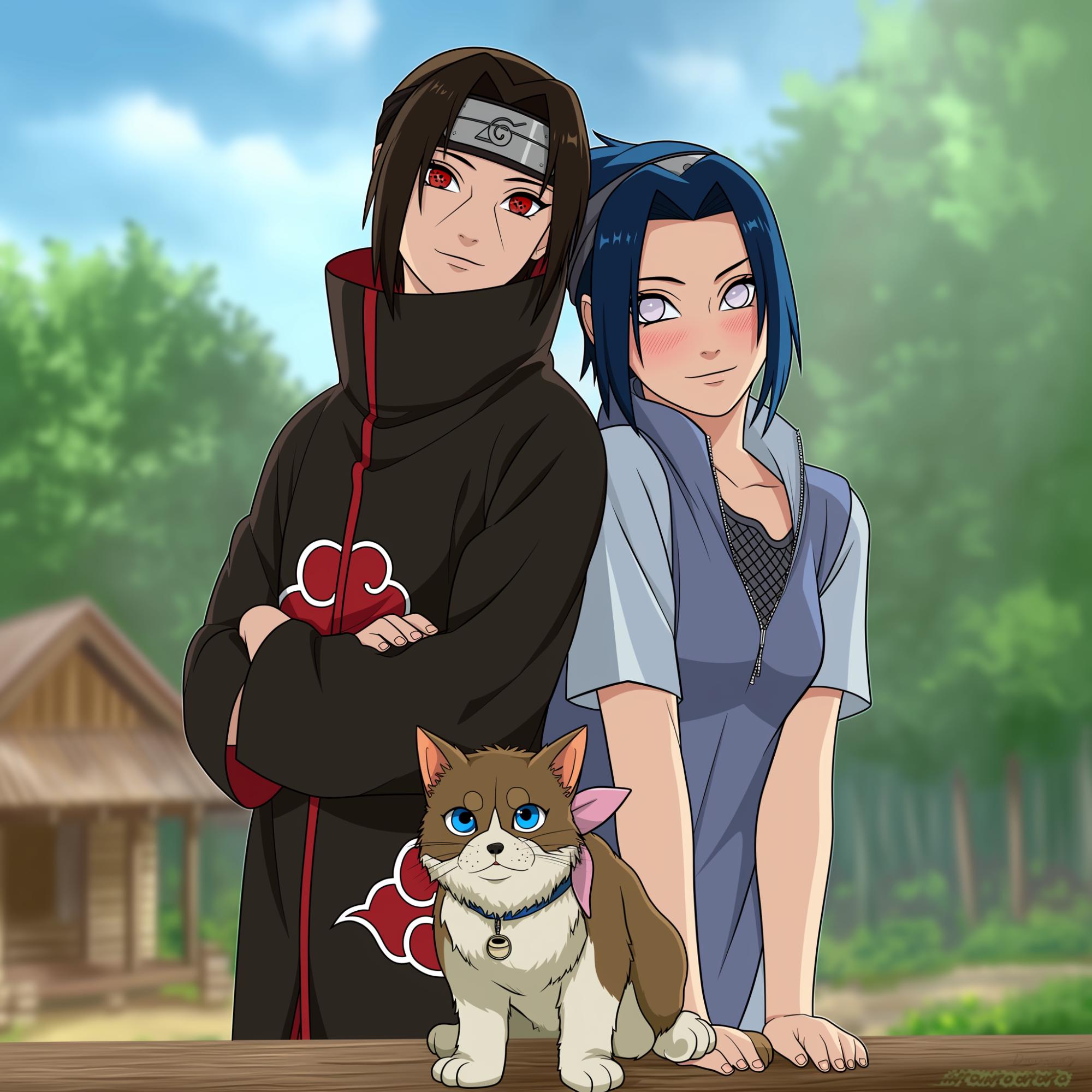 Custom Naruto Portrait, Custom Anime Portraits, Anime Couple Portraits ...