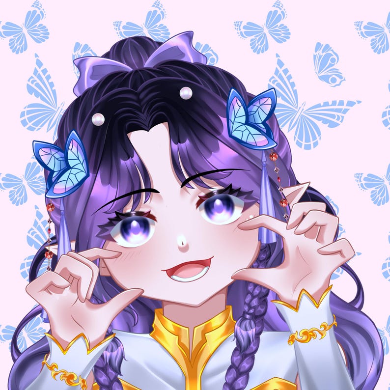 Custom Anime PFP Commission : Profile Picture for Vtuber, OC, Roblox ...
