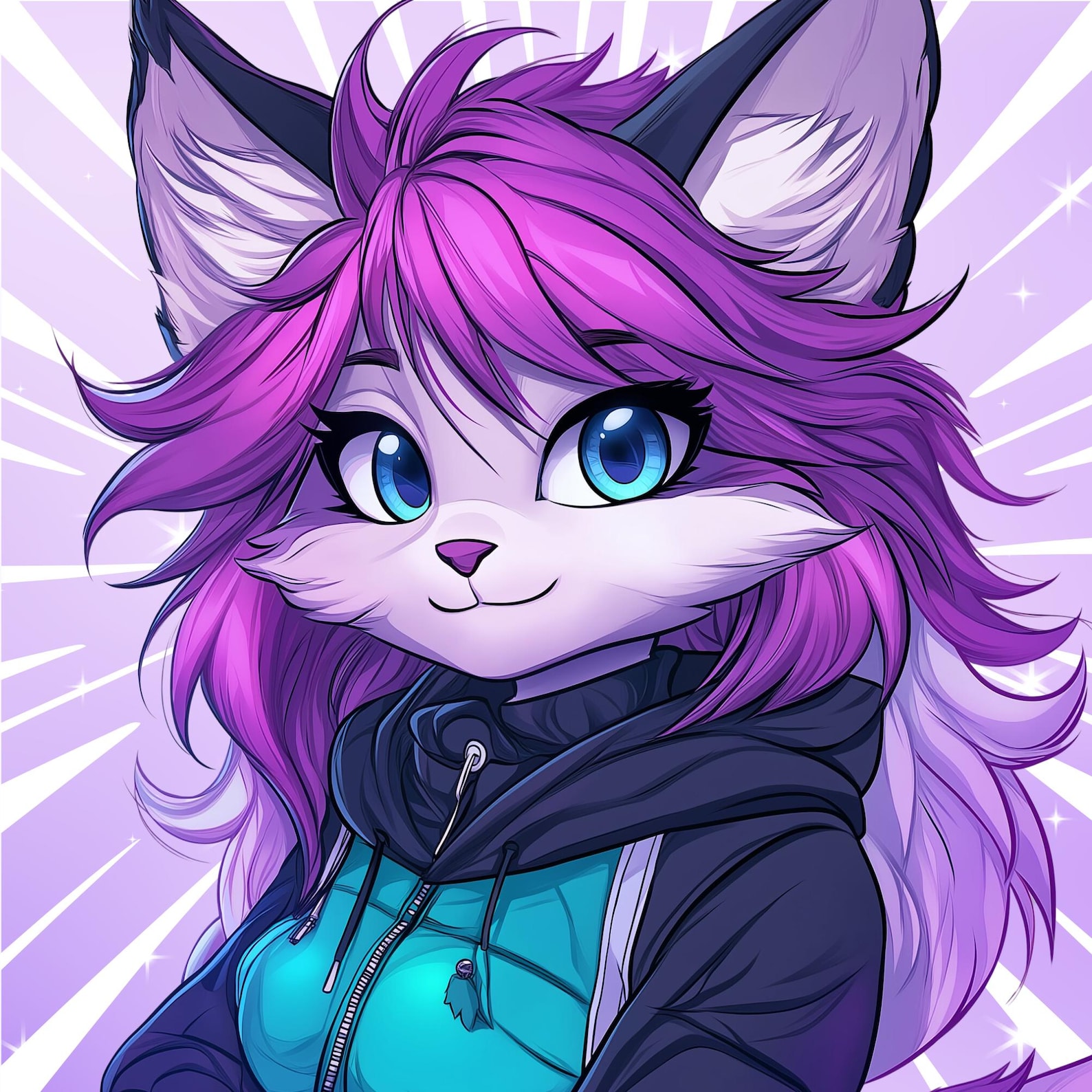 Custom Drawing Anime Character Furry Commission, Furry Avatar, Fursona ...