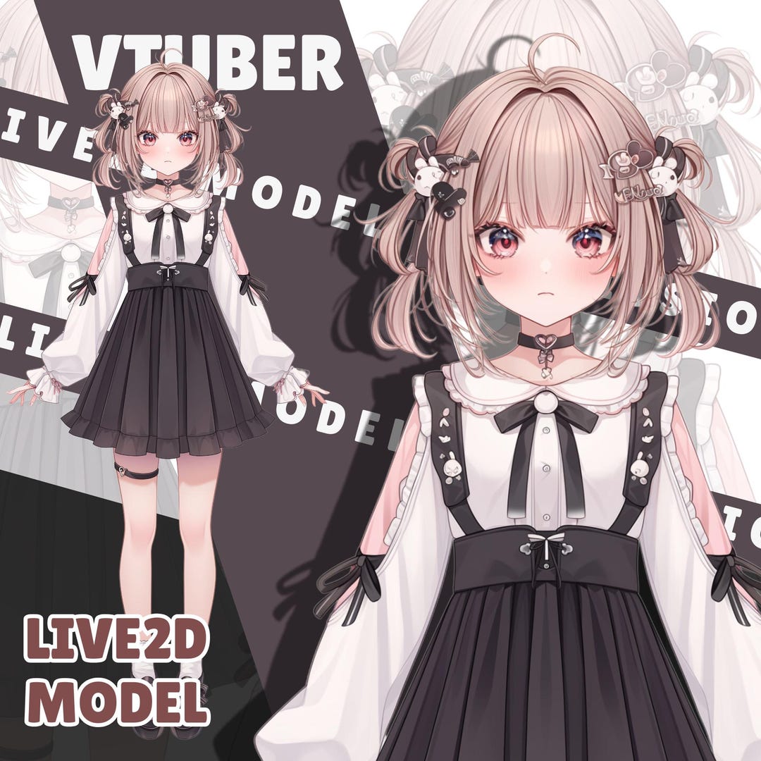 Modelo Vtuber personalizado Live2D Comissão, modelo vtuber, comissão ...