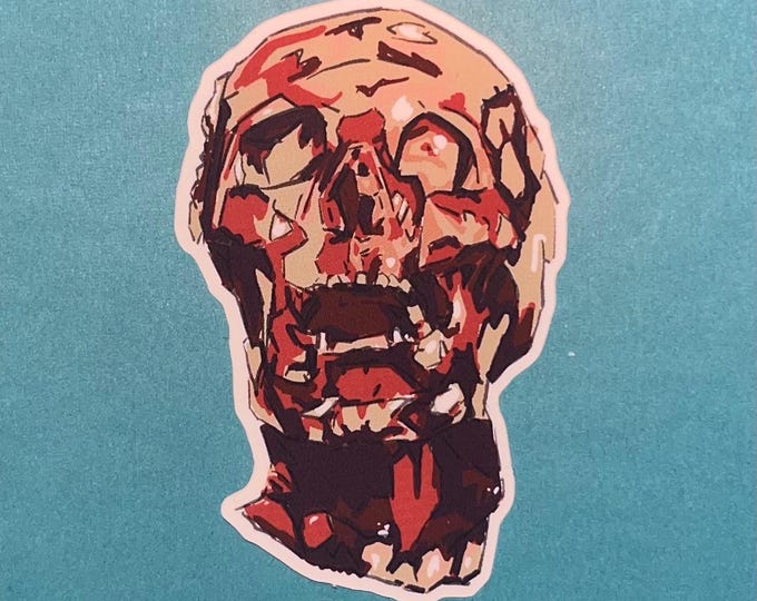 TV Head Gore Waterproof Stickers! - Etsy