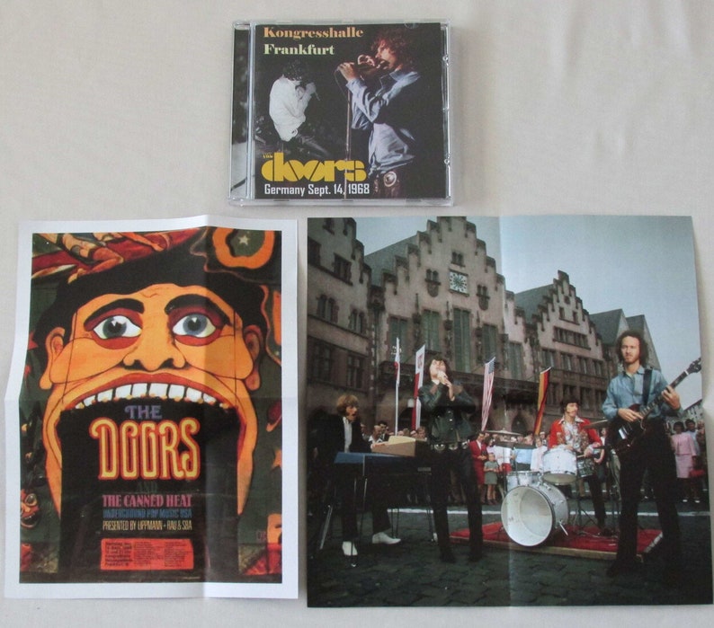 THE DOORS - Kongresshalle Frankfurt Germany, Live September 14, 1968 CD ...
