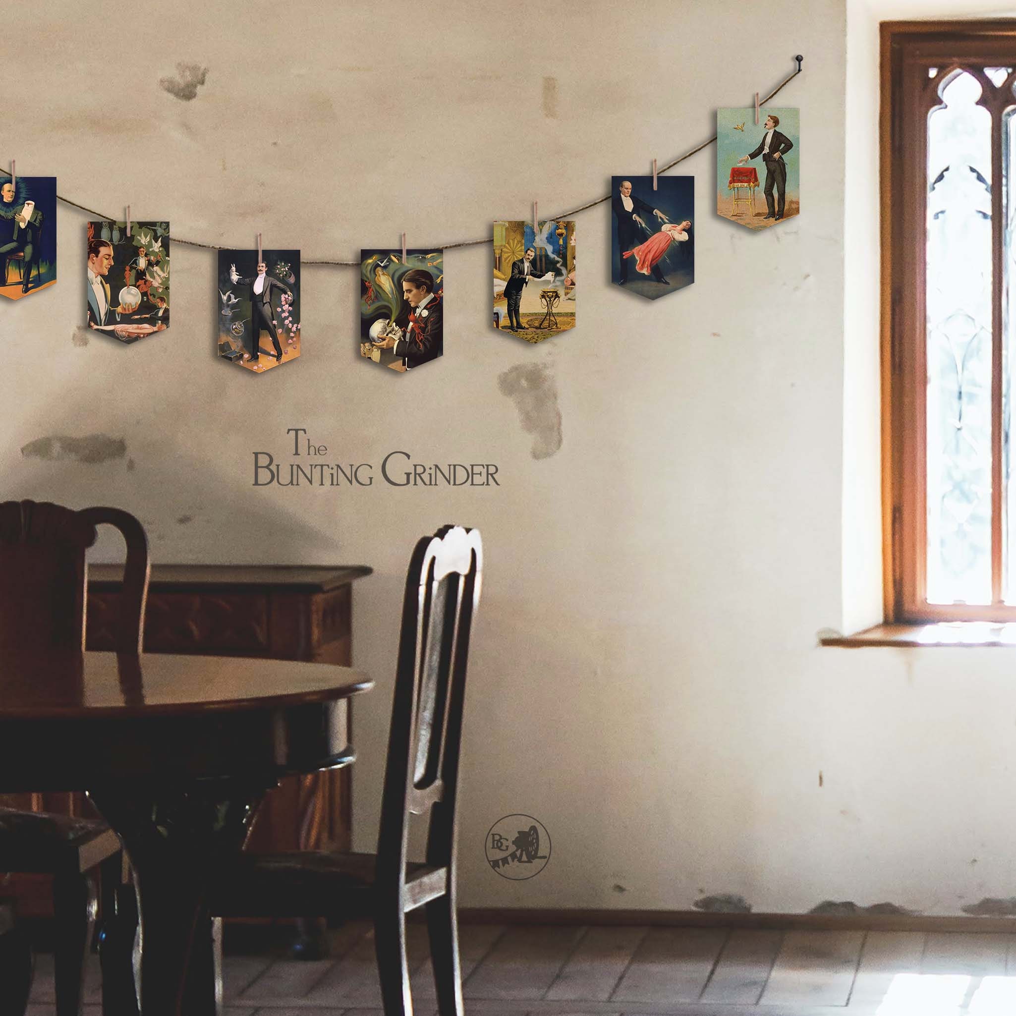 Vintage Magician PRINTABLE Party Banner | Antique Magic & Illusion ...