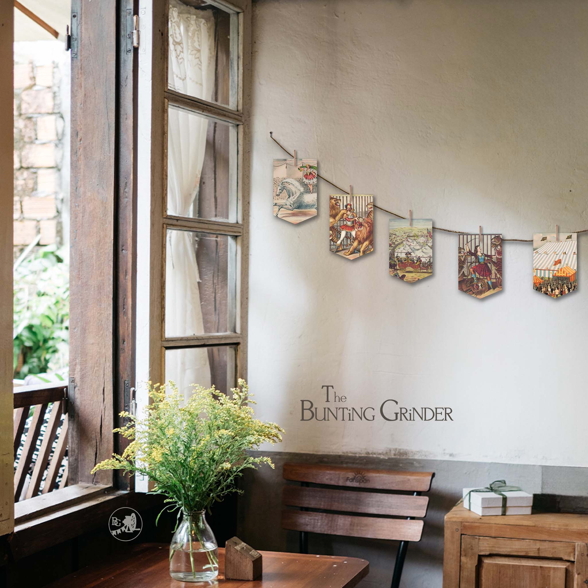 Vintage Circus PRINTABLE Party Banner | Kids Antique Circus Bunting ...