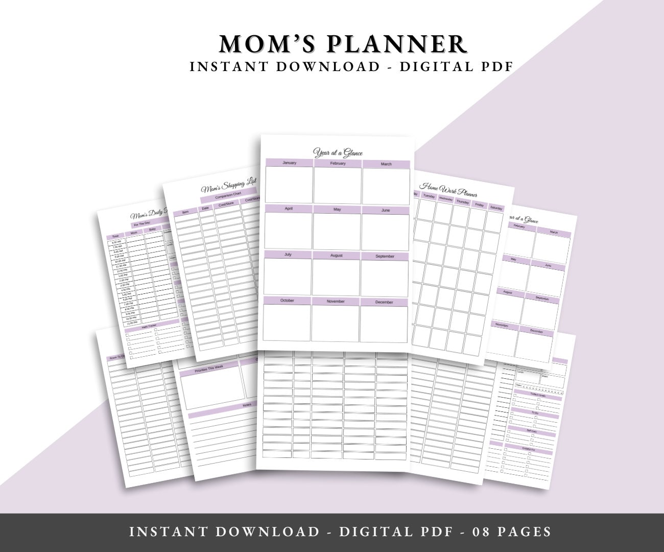 Mom Planners | Best Planners for Moms | Stay at Home Mom Planner ...