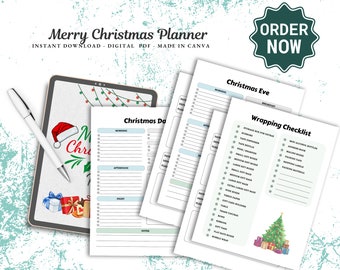 Christmas Planner Printable, Holiday Planner Printable, Christmas to Do ...