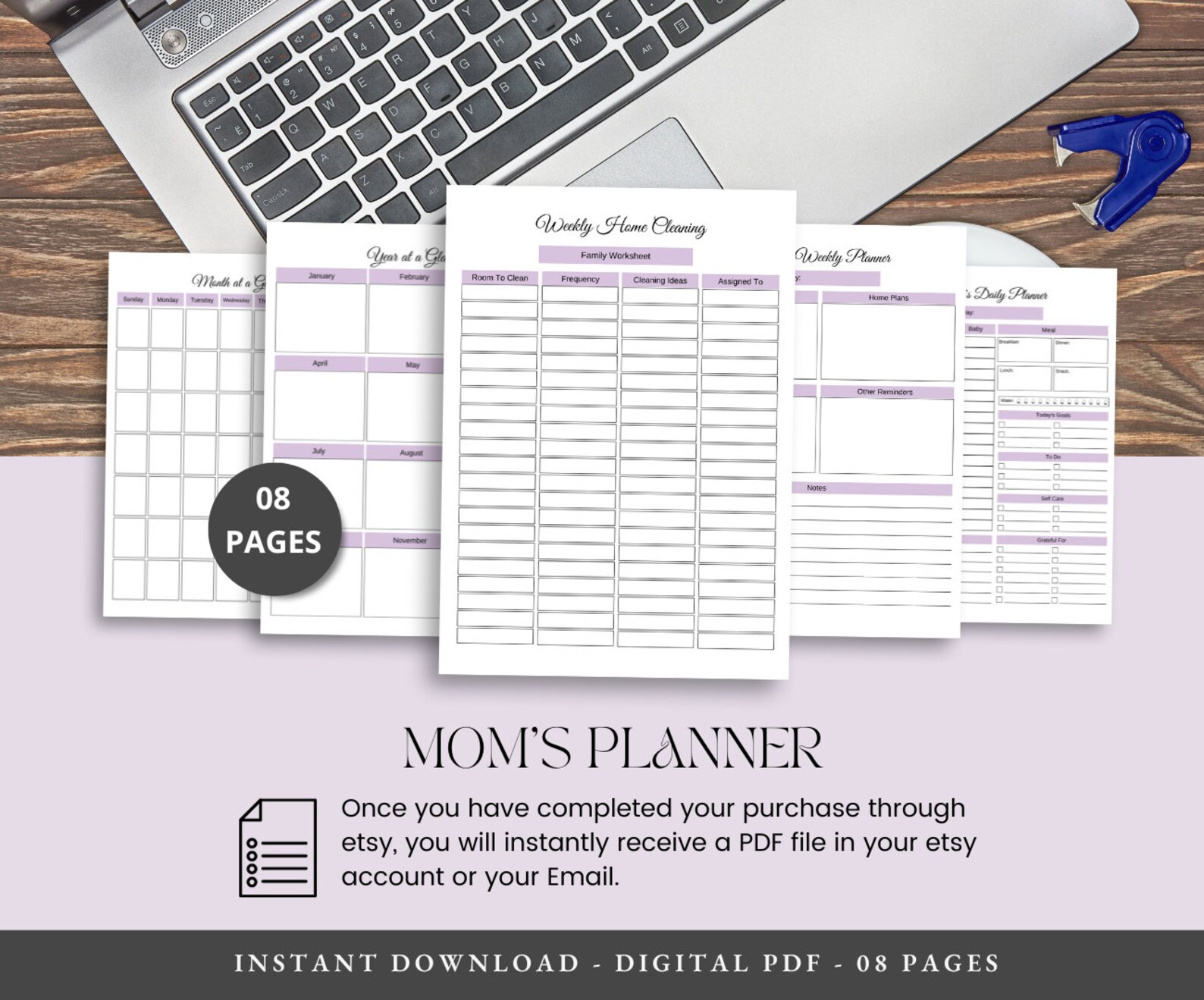 Mom Planners | Best Planners for Moms | Stay at Home Mom Planner ...