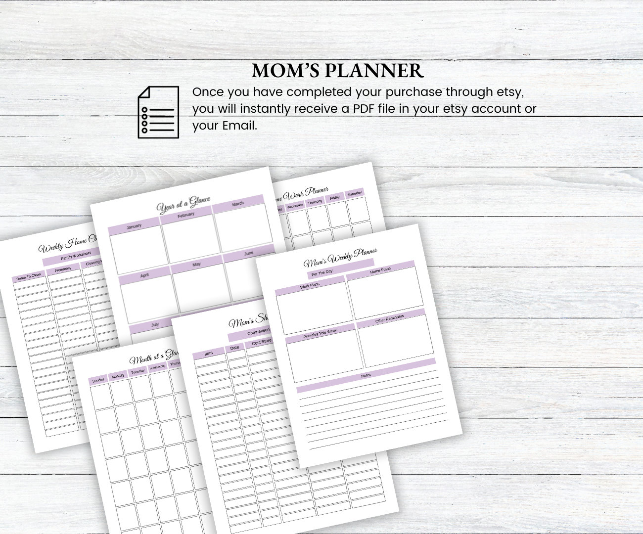 Mom Planners Best Planners For Moms Stay At Home Mom Planner