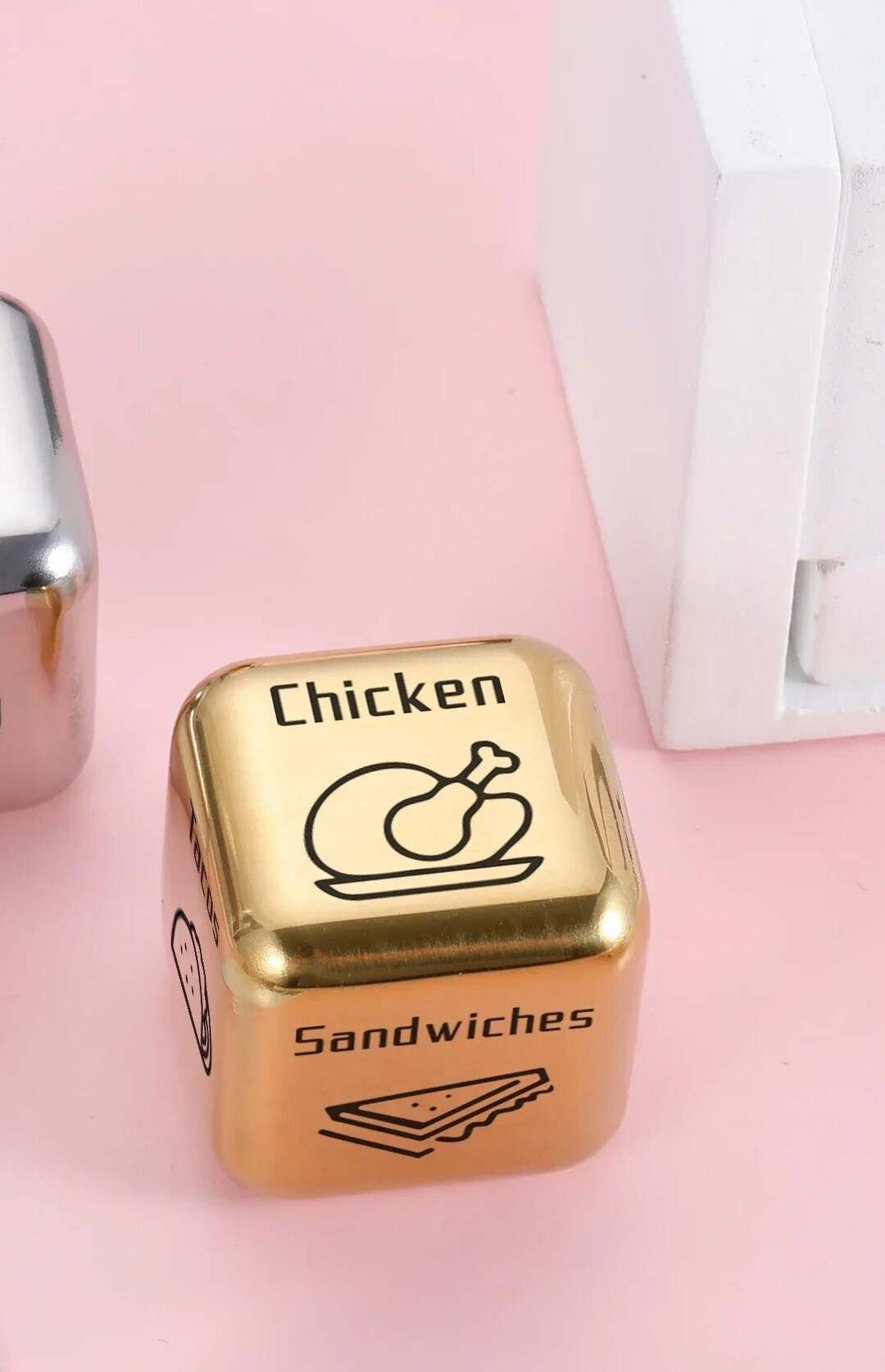 Customizable Food Dice Unique Decoration Pick Where to Eat With A Fun ...