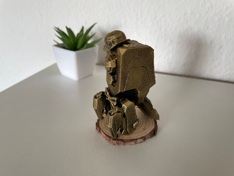 DRG Hand Painted lloyd Bartender, Cute Deep Rock Galactic Statue, Rock ...