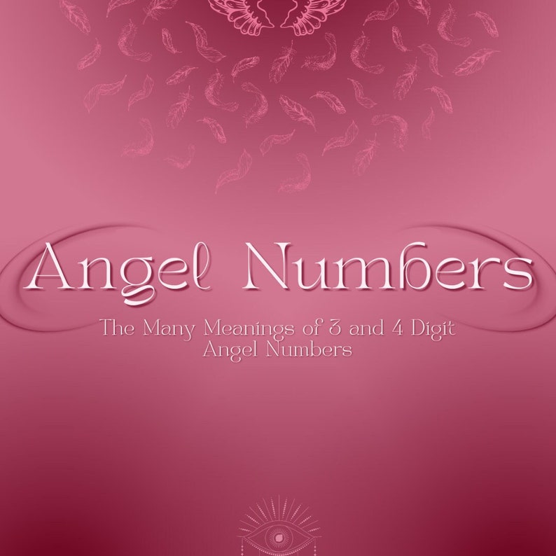 Angel Numbers Meanings Meanings Cheat Sheets Numerology Guide for Angel ...