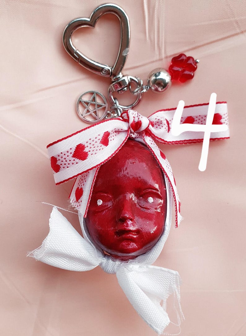 Creepy Doll Keychains - Etsy