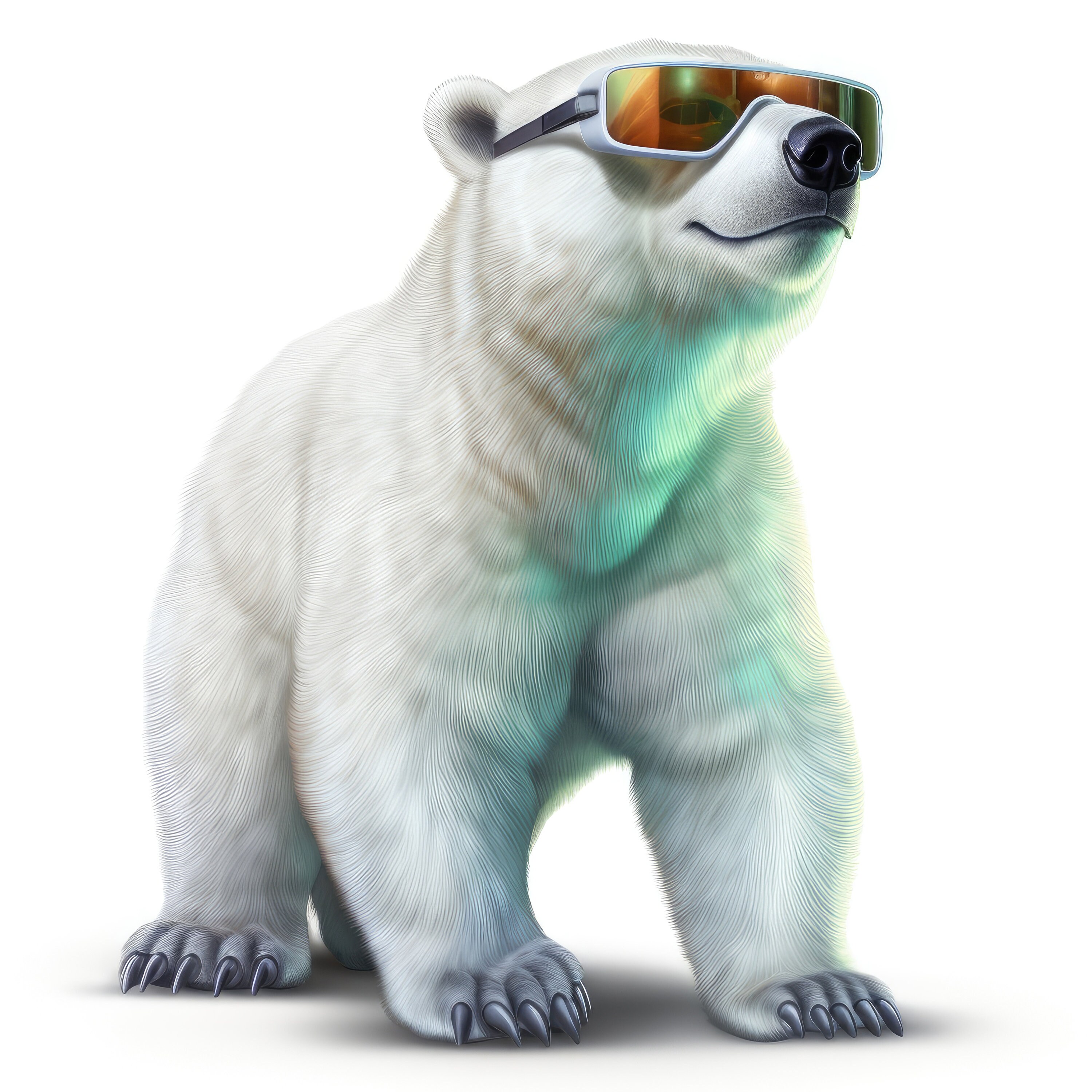 Cute Polarbear Clipart Set Bundle, 10 High-quality Images, Apparel ...
