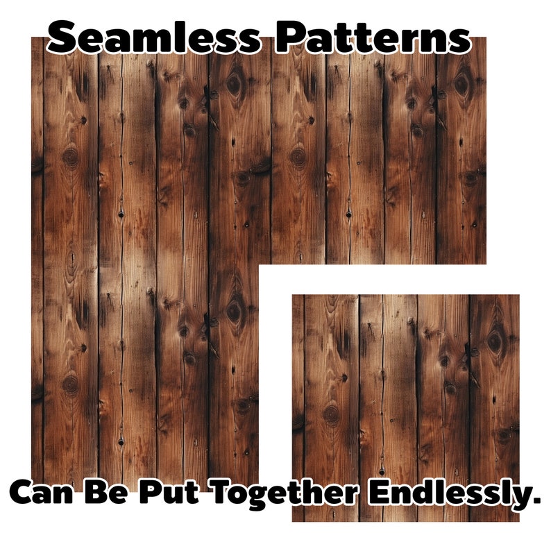 144 Wood Texture Seamless Pattern JPG Bundle Antique Wood Plank, Rustic ...