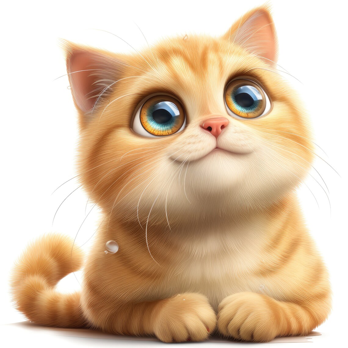 Cute Cat Clipart Set Bundle, 10 High-quality Images, Apparel, Paper ...