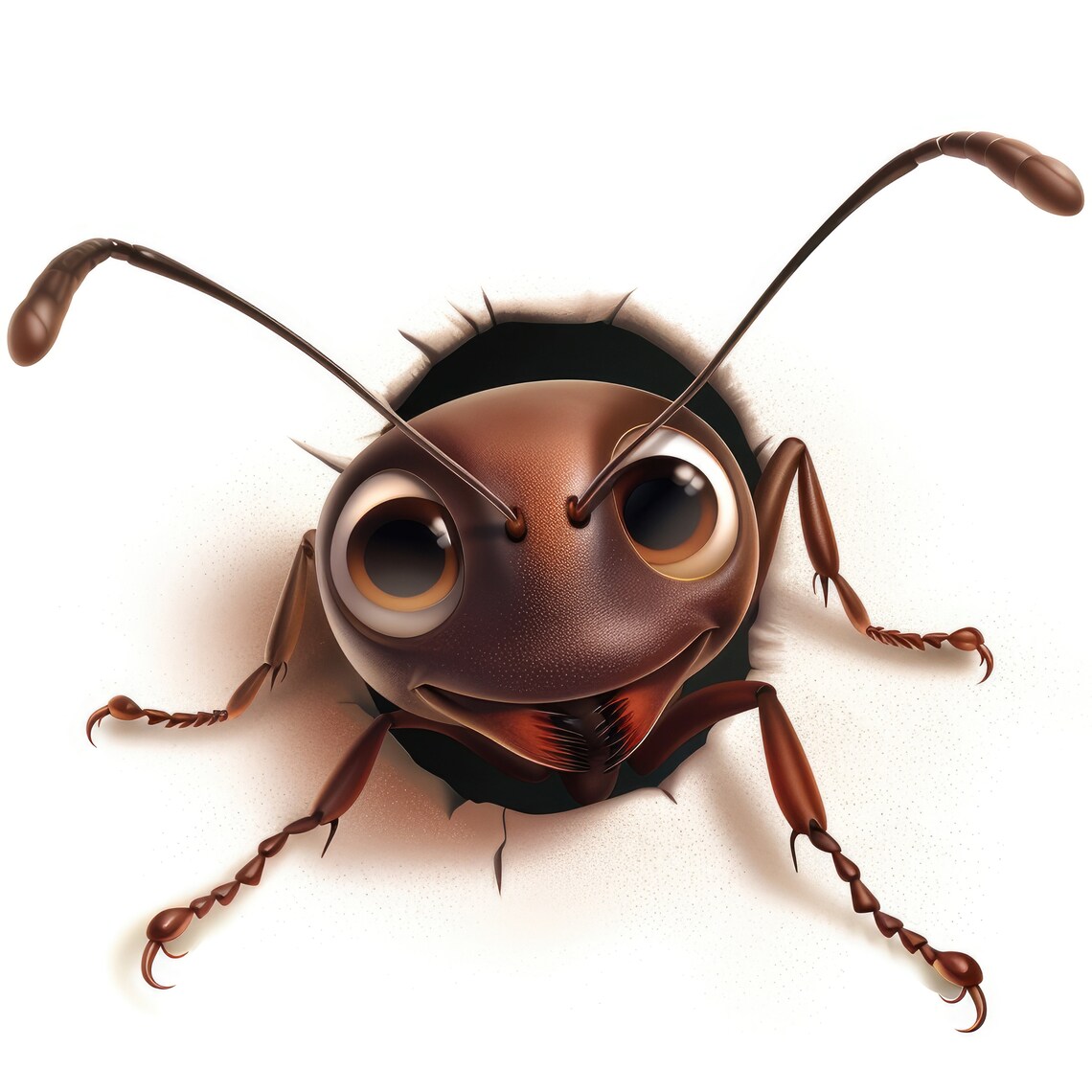 Cute Ant Clipart Set Bundle, 10 High-quality Images, Apparel, Paper ...