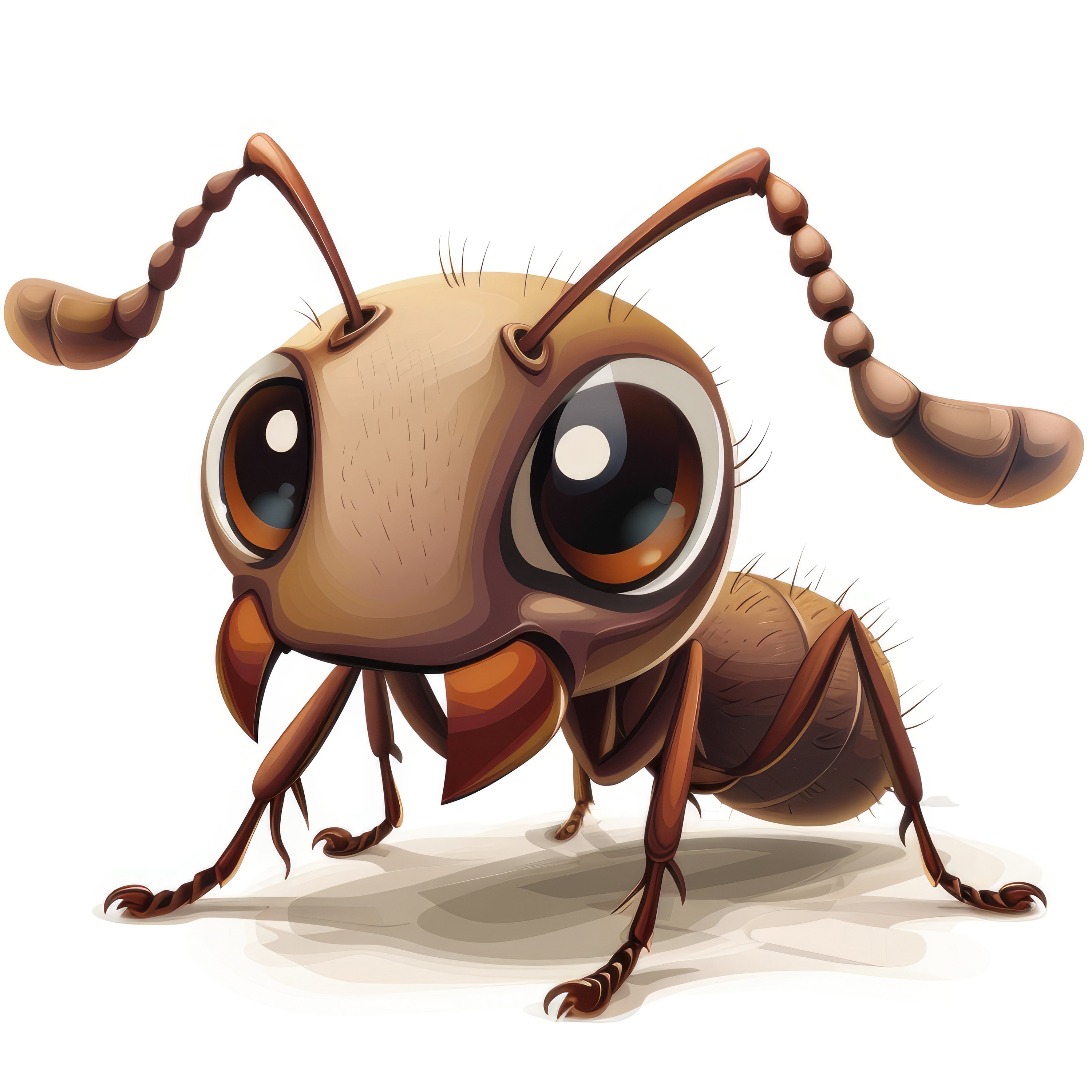 Cute Ant Clipart Set Bundle, 10 High-quality Images, Apparel, Paper ...