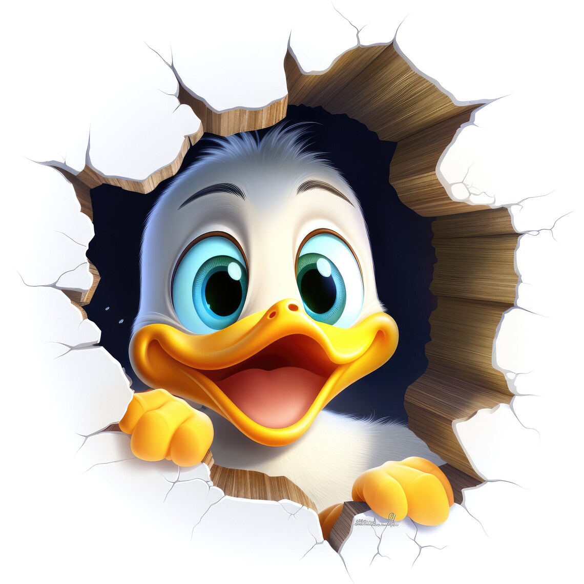 Cute Duck Clipart Set Bundle, 10 High-quality Images, Apparel, Paper ...