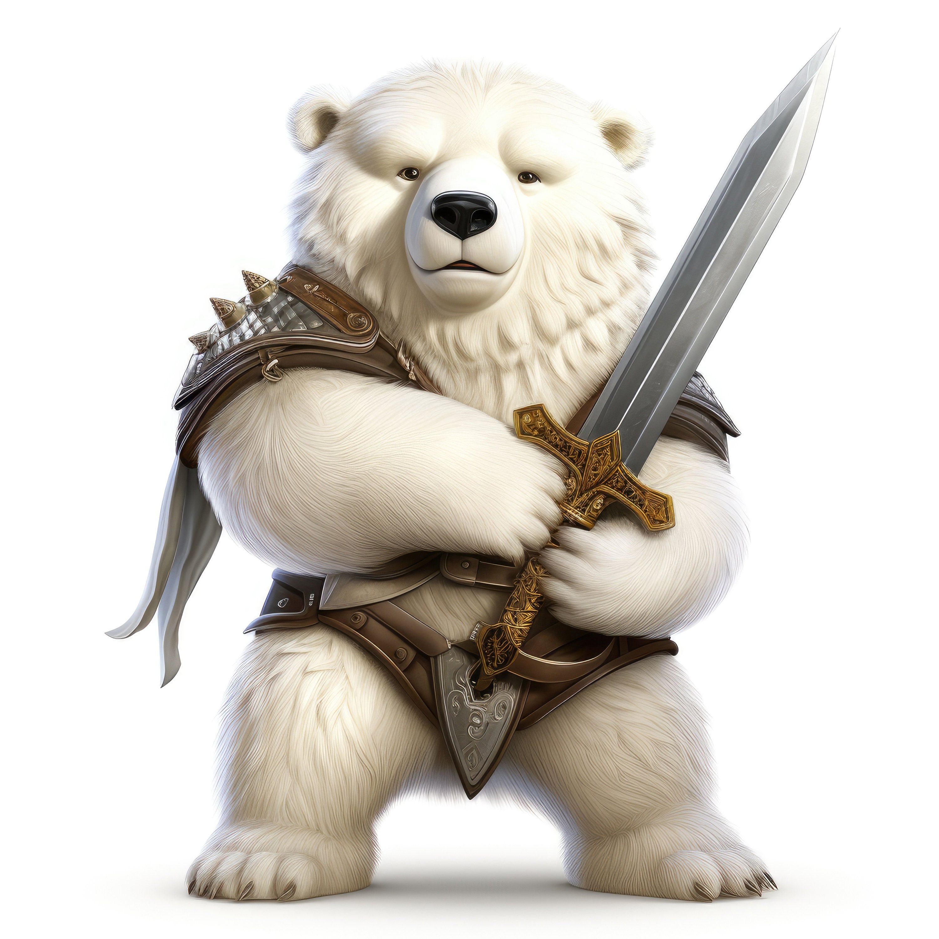 Cute Polarbear Clipart Set Bundle, 10 High-quality Images, Apparel ...