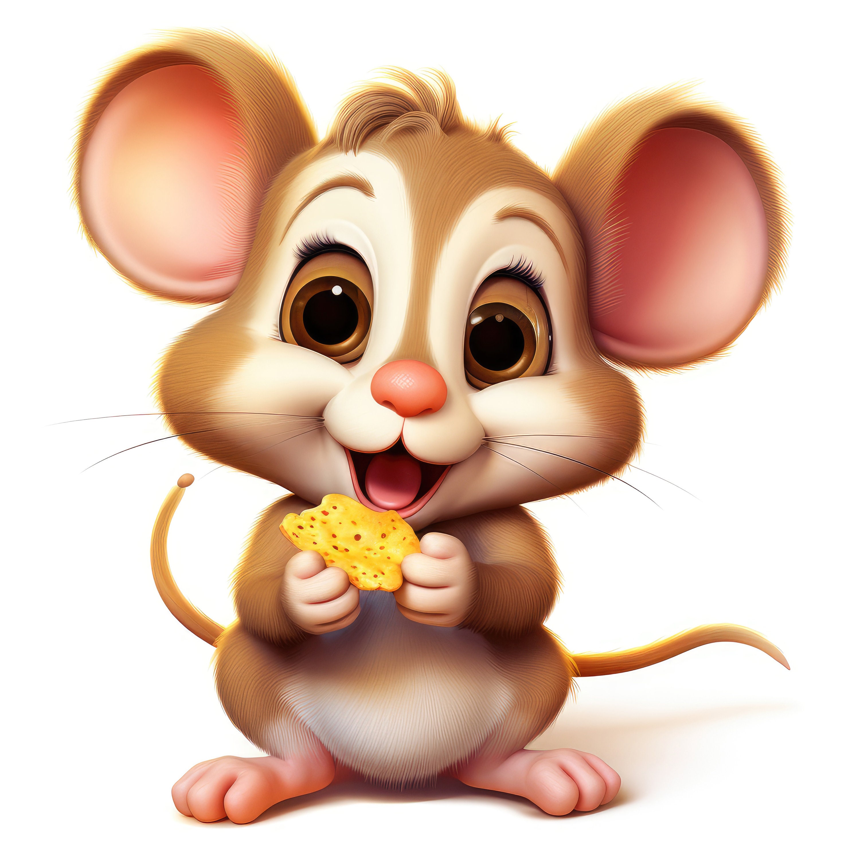 Cute Mouse Clipart Set Bundle, 10 High-quality Images, Apparel, Paper ...