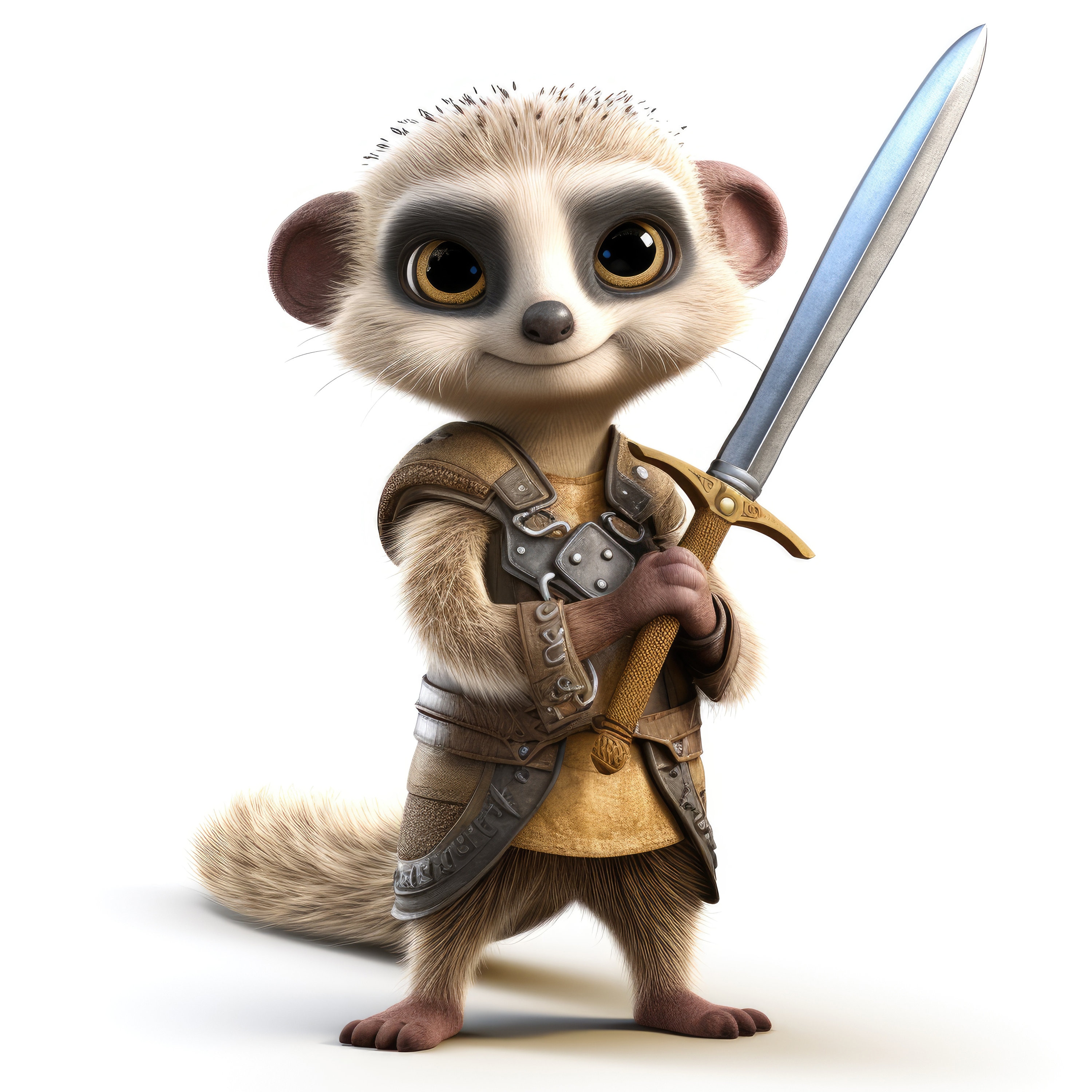 Cute Meerkat Clipart Set Bundle, 10 High-quality Images, Apparel, Paper ...