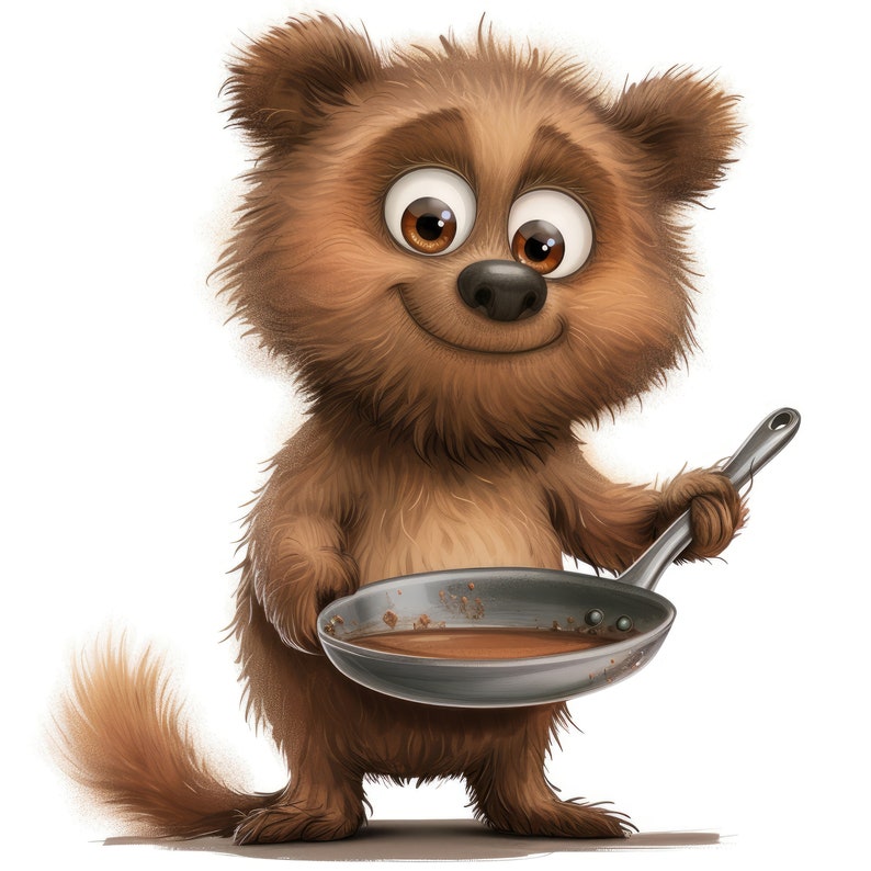 Cute Bear Clipart Set Bundle, 10 High-quality Images, Apparel, Paper ...