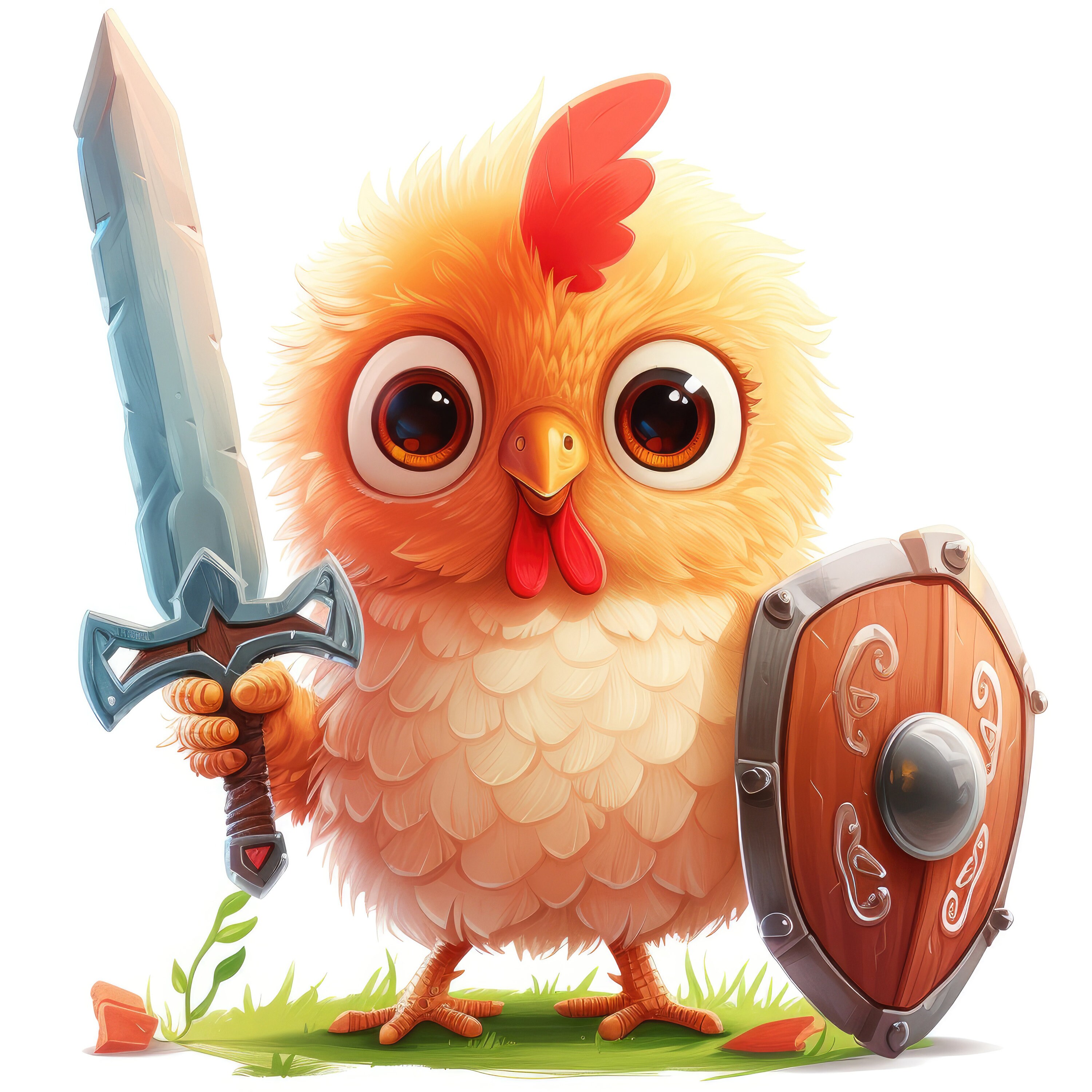 Cute Chicken Clipart Set Bundle, 10 High-quality Images, Apparel, Paper ...