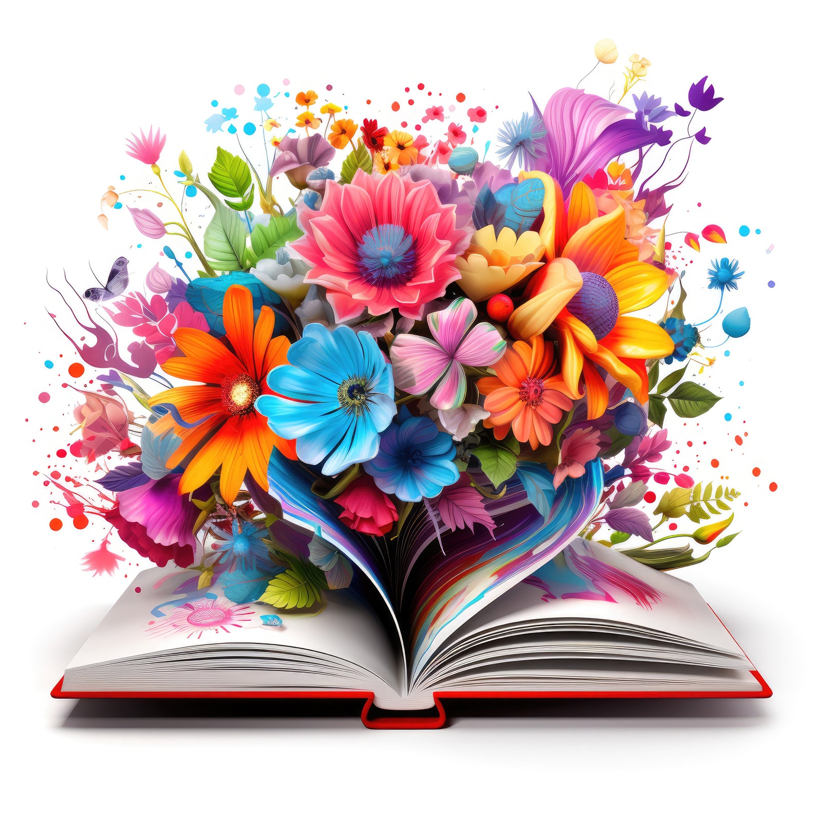 Cute Open Book Clipart Set Bundle, 10 High-quality Images, Apparel ...