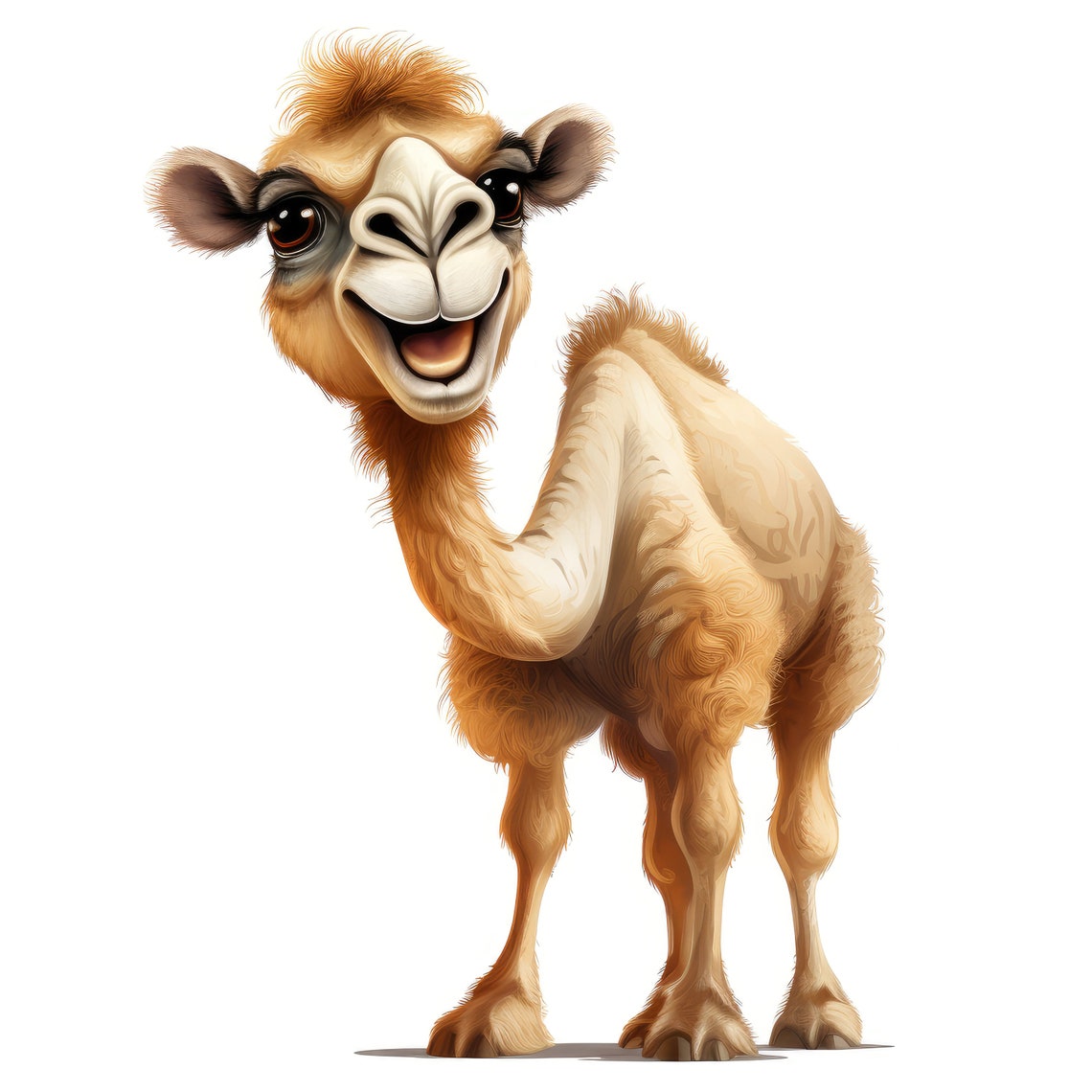 Cute Camel Clipart Set Bundle, 10 High-quality Images, Apparel, Paper ...