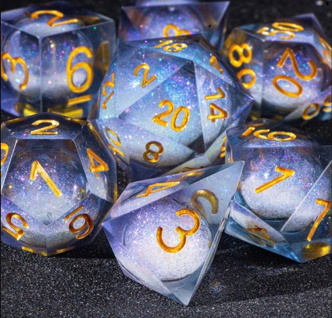 Galaxy Liquid Core DND Dice Set is Ideal for Dungeons and Dragons ...